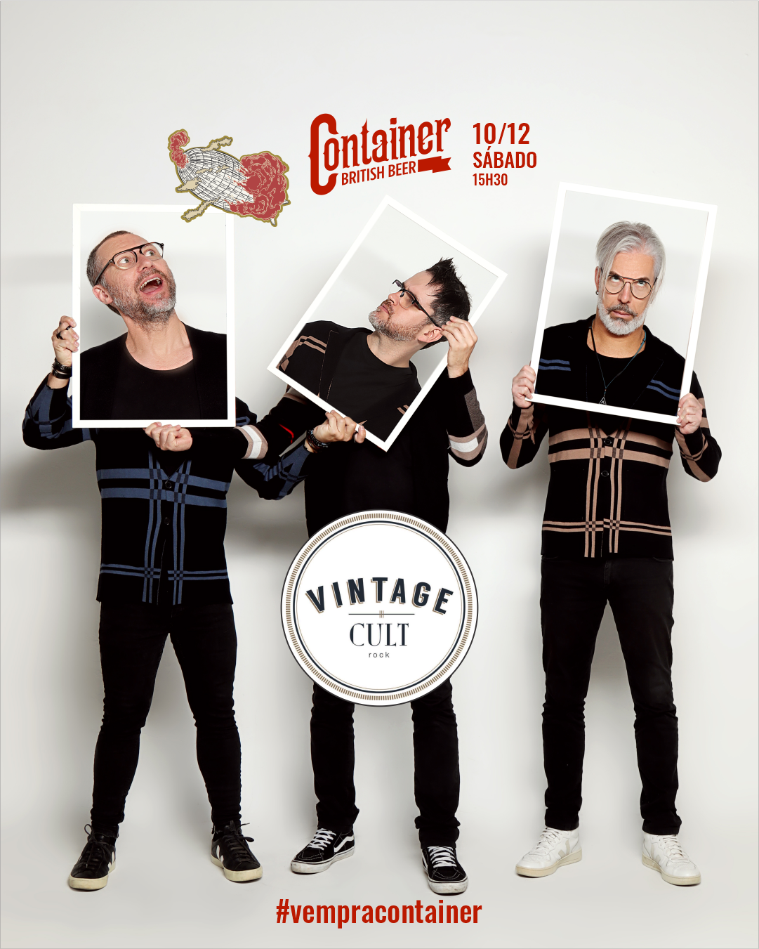 Banda Vintage Cult no Pátio da Container | Blumenau, aqui a vida acontece!