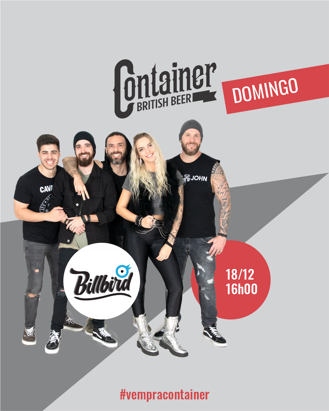 Banda Billbird no Pátio da Container British Beer | Blumenau, aqui a ...
